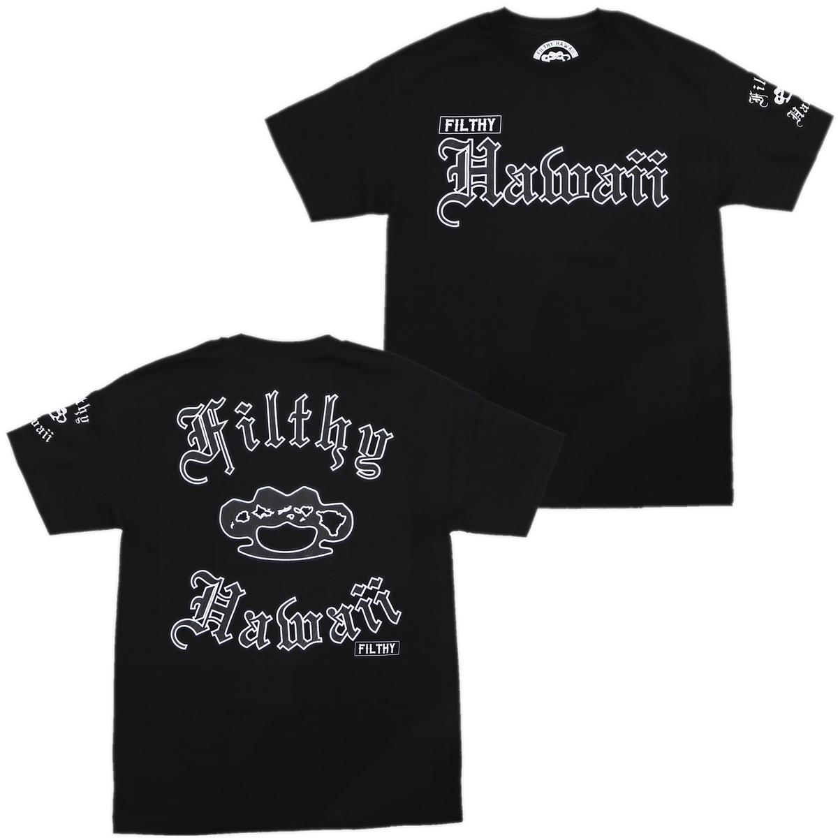 FILTHY HAWAII Filthy Hawaii Tshirts ブラック/ホワ...