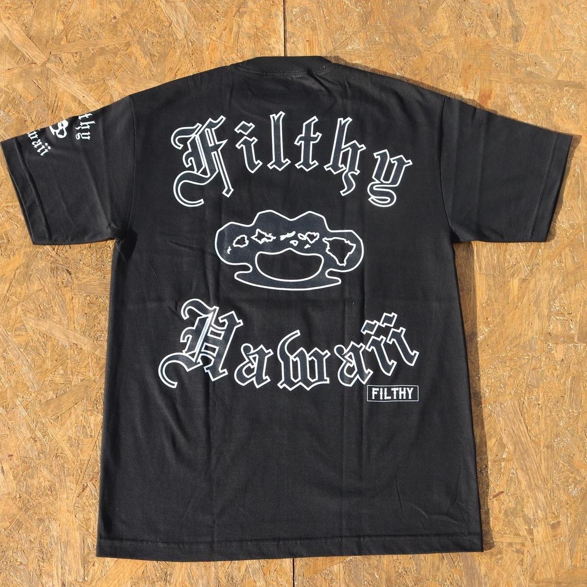 FILTHY HAWAII Filthy Hawaii Tshirts ブラック/ホワ...