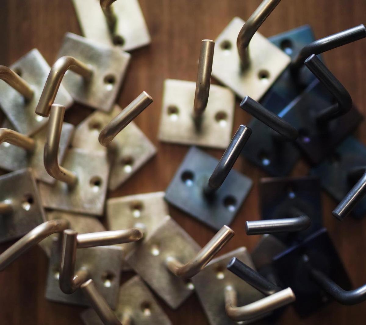 Brass Hook - Square | 有限会社千葉工作所