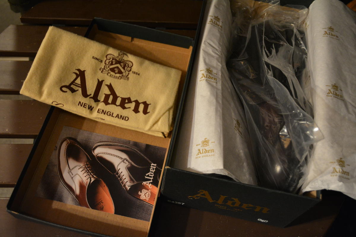 ALDEN V-tip ＃54327 | credo on line Store