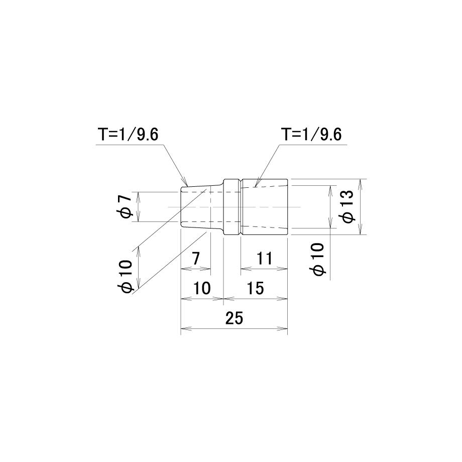 テーパーアダプター TA13-1010-25 | SMK Online Shop