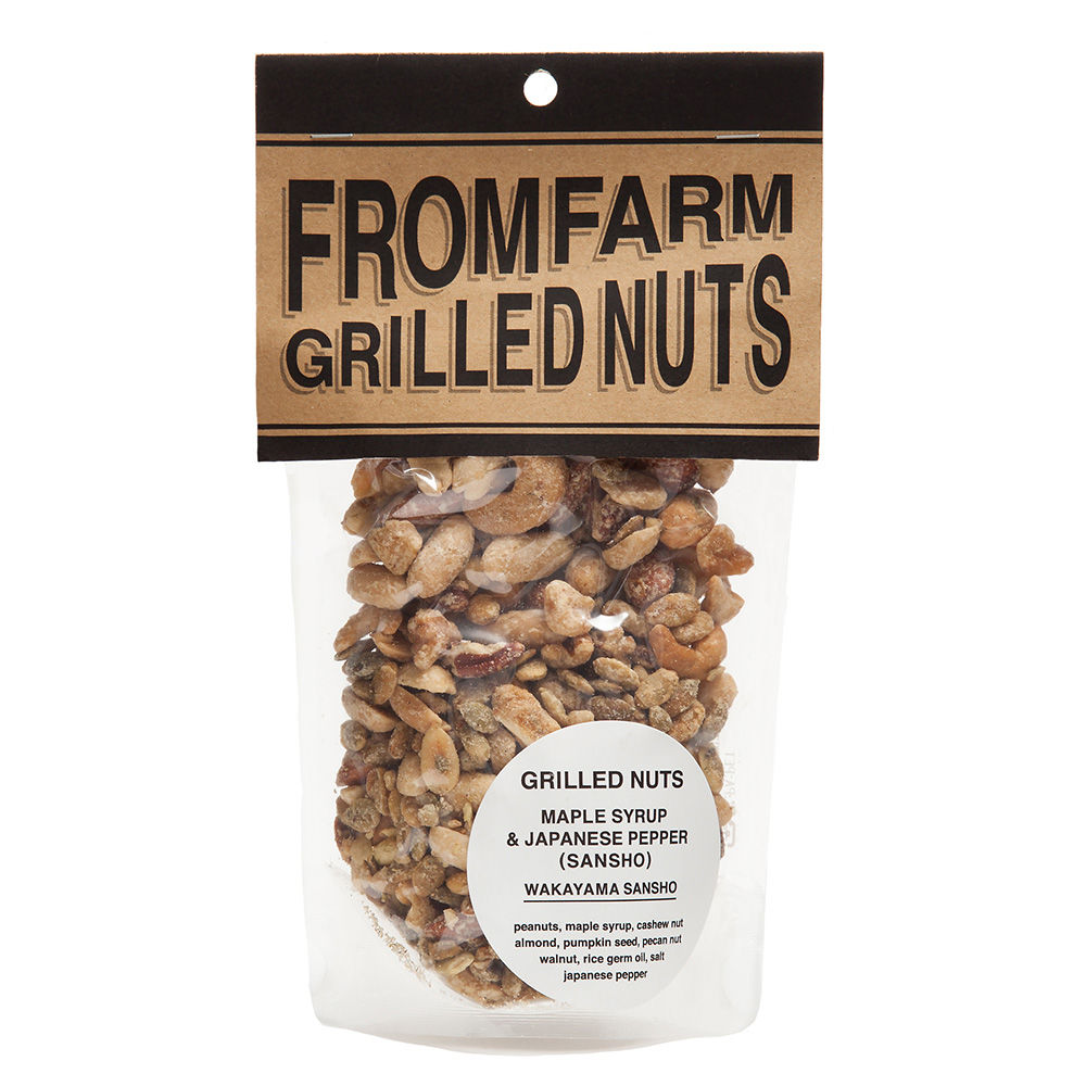 GRILLED NUTS ( ミックスナッツ ) - MAPLE SYRUP & JAPAN...