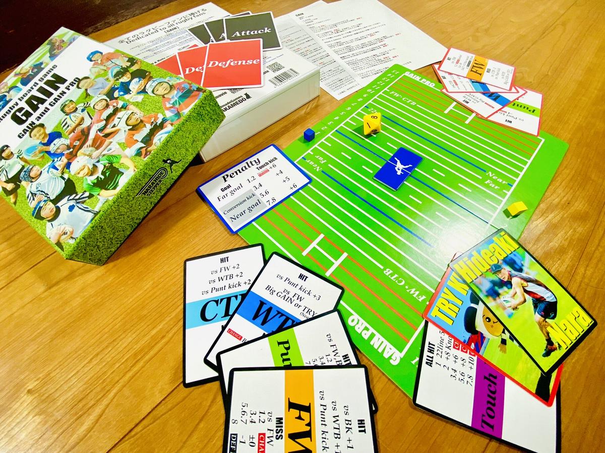 Rugby board game【GAIN and GAIN PRO】 | HandmadeG...