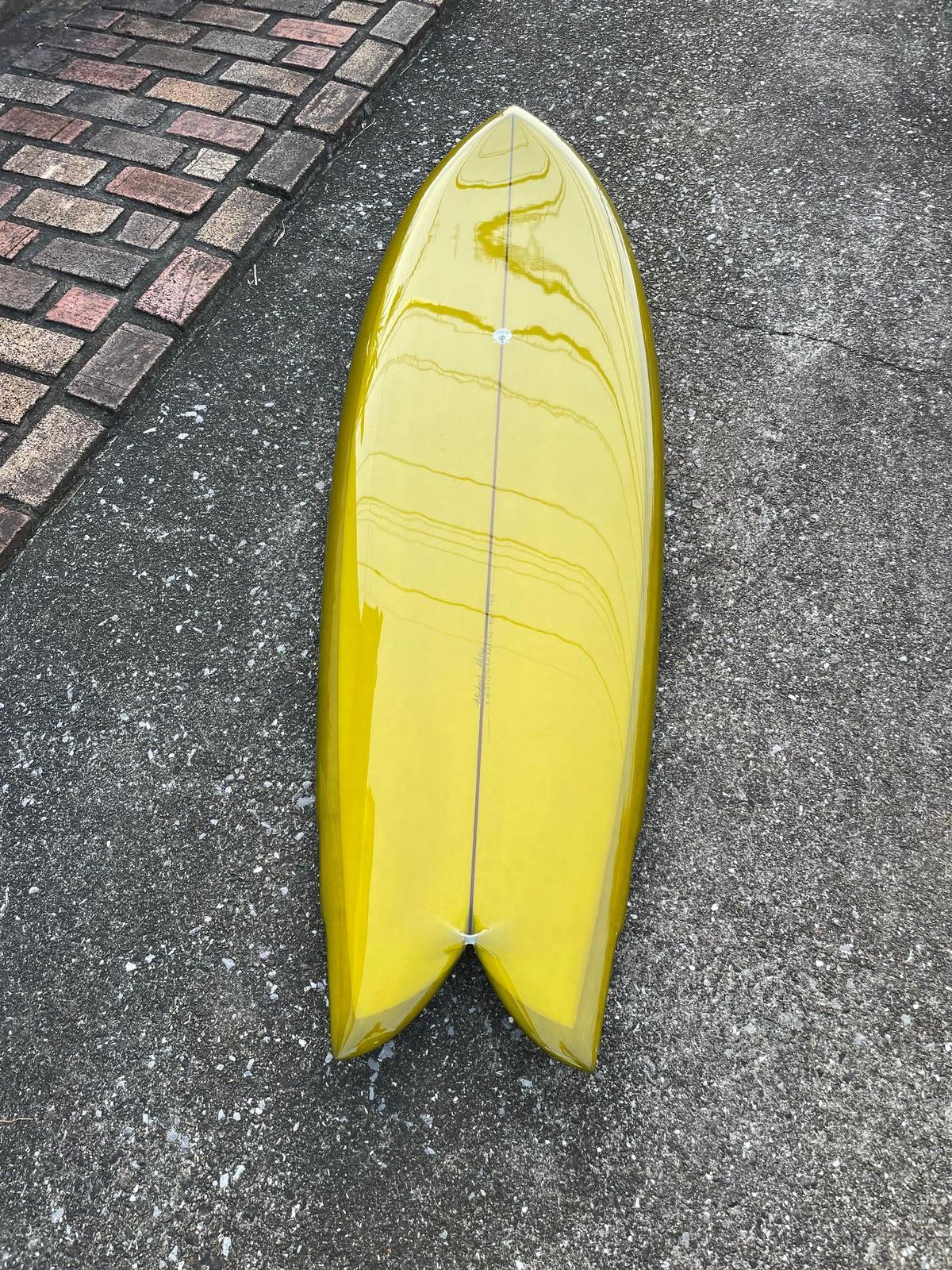 5'10"" Quad Fish クワッドフィッシュ マイケルミラー サーフボード Micha...