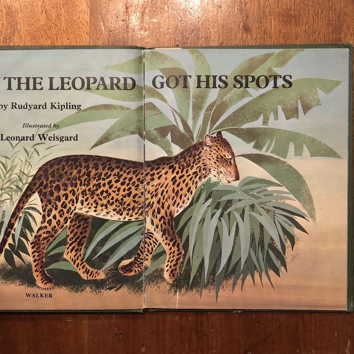 「How the LEOPARD got his spot」Rudyard Kipling（ラ...