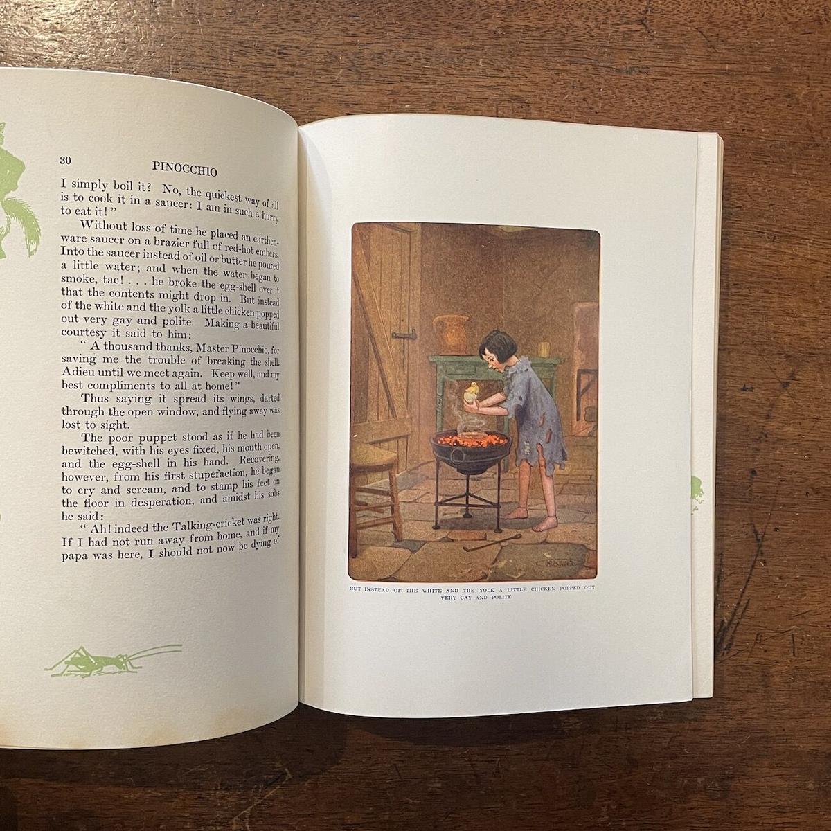 「PINOCCHIO（1930年頃）」C.Collodi Maria L. Kirk | Fr...