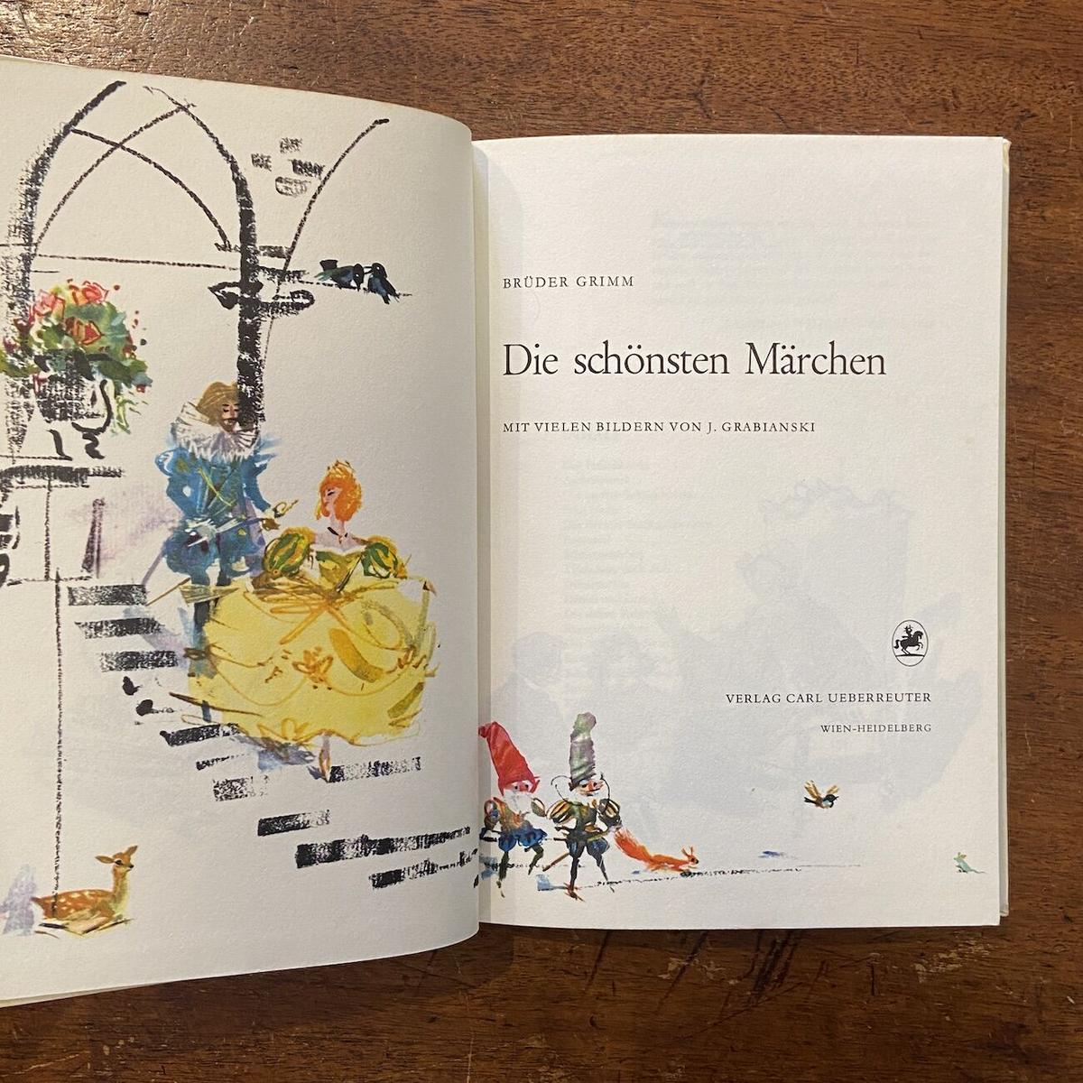 「Die Schonsten Marchen（グリム童話）」J. Grabianski（ヤーヌ...