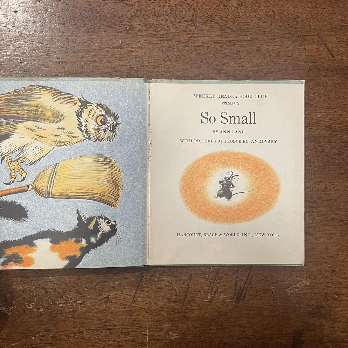 「So Small」Ann Rand（アン・ランド） Feodor Rojankovsky（フ...