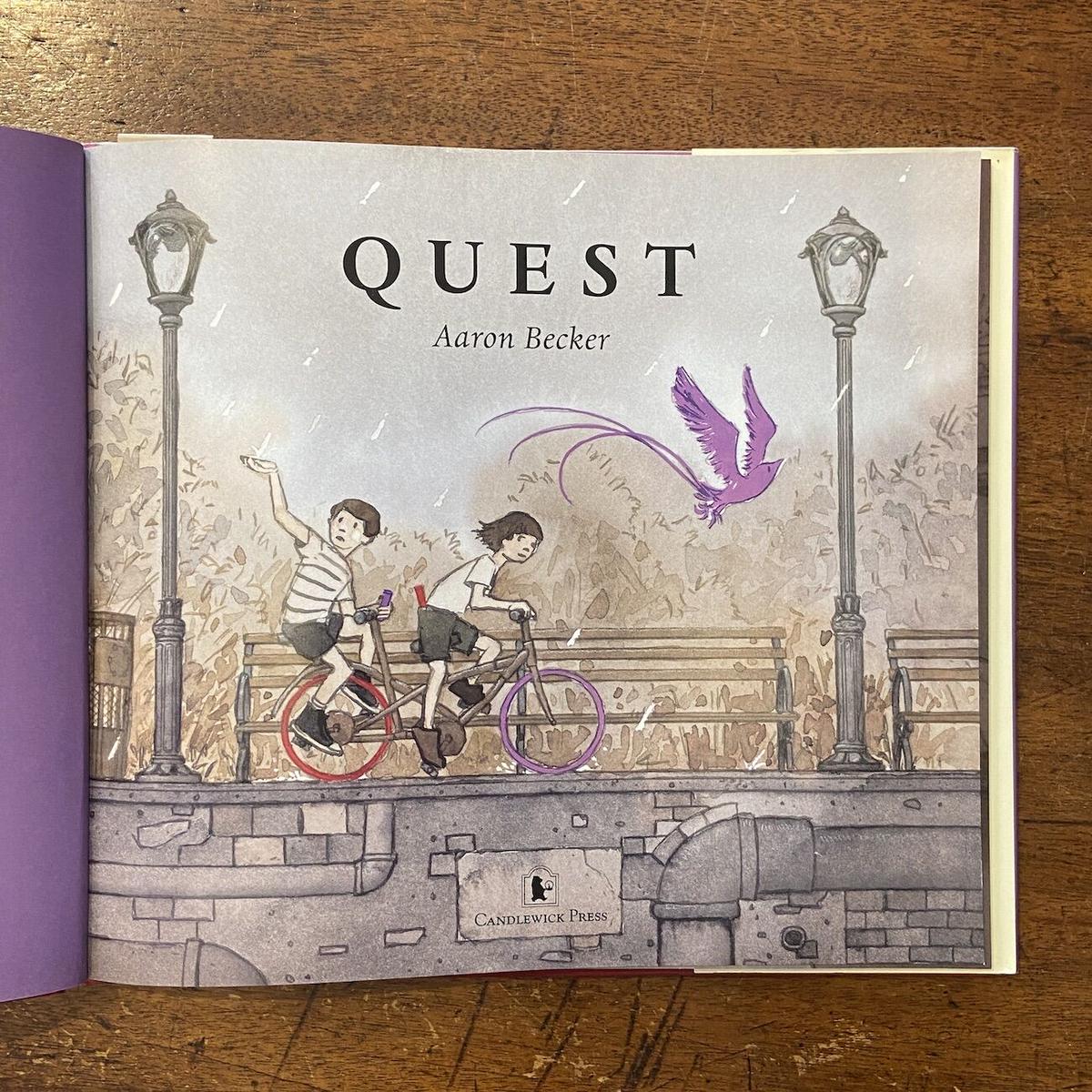 「QUEST」Aaron Becker | Frobergue online store