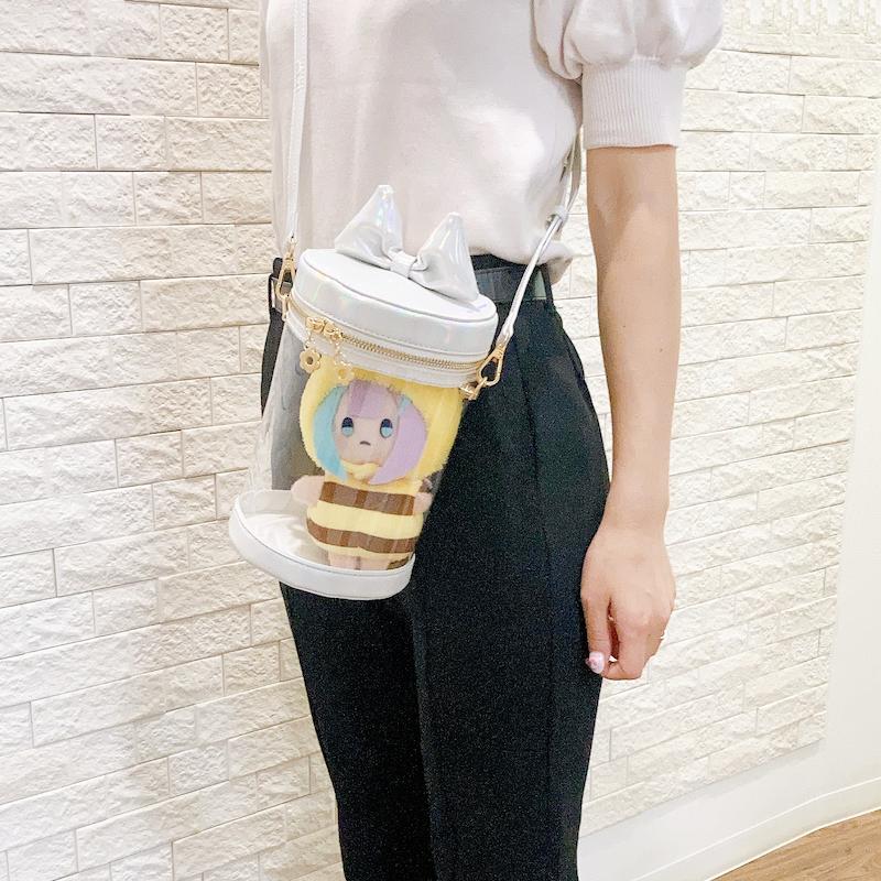 猫耳風リボン付きぬいバッグ | G.triGer