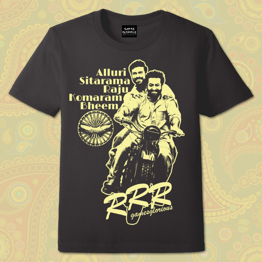 RRR「DOSTI」Tシャツ -ディープグリーン- | games-glorious