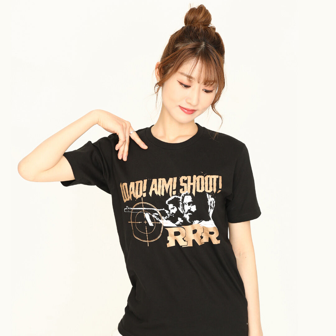 RRR「 LOAD! AIM! SHOOT! 」Tシャツ | games-glorious