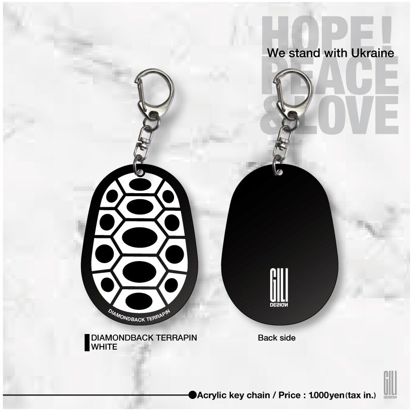 DIAMONDBACK TERRAPIN/ Keychain | GILI DESIGN ON...