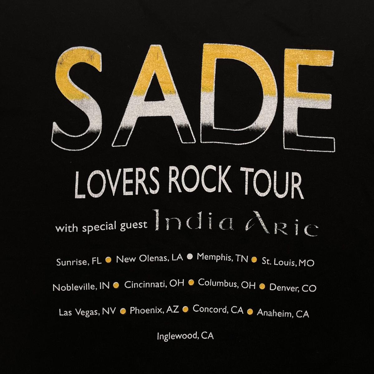 SADE LOVERS ROCK TOUR FRONT FACE FRUIT OF THE L...