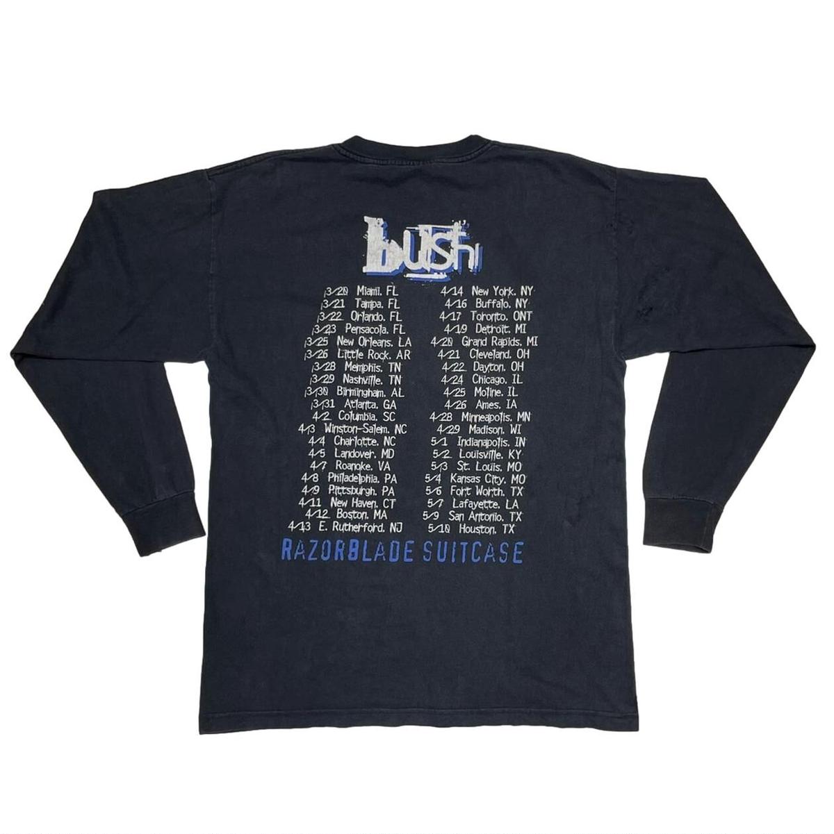 bush RAZORBLADE SUITCASE TOUR GIANT LARGE 9910 ...