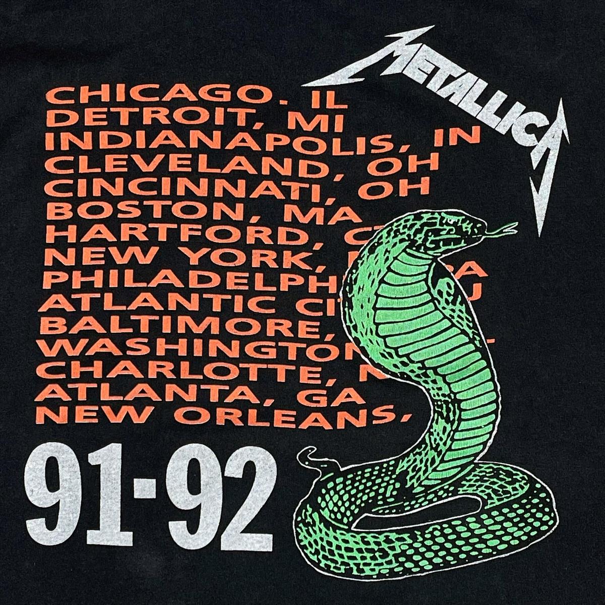METALLICA 91-92 TOUR BOOTLEG FITS XL 8977 | gre...