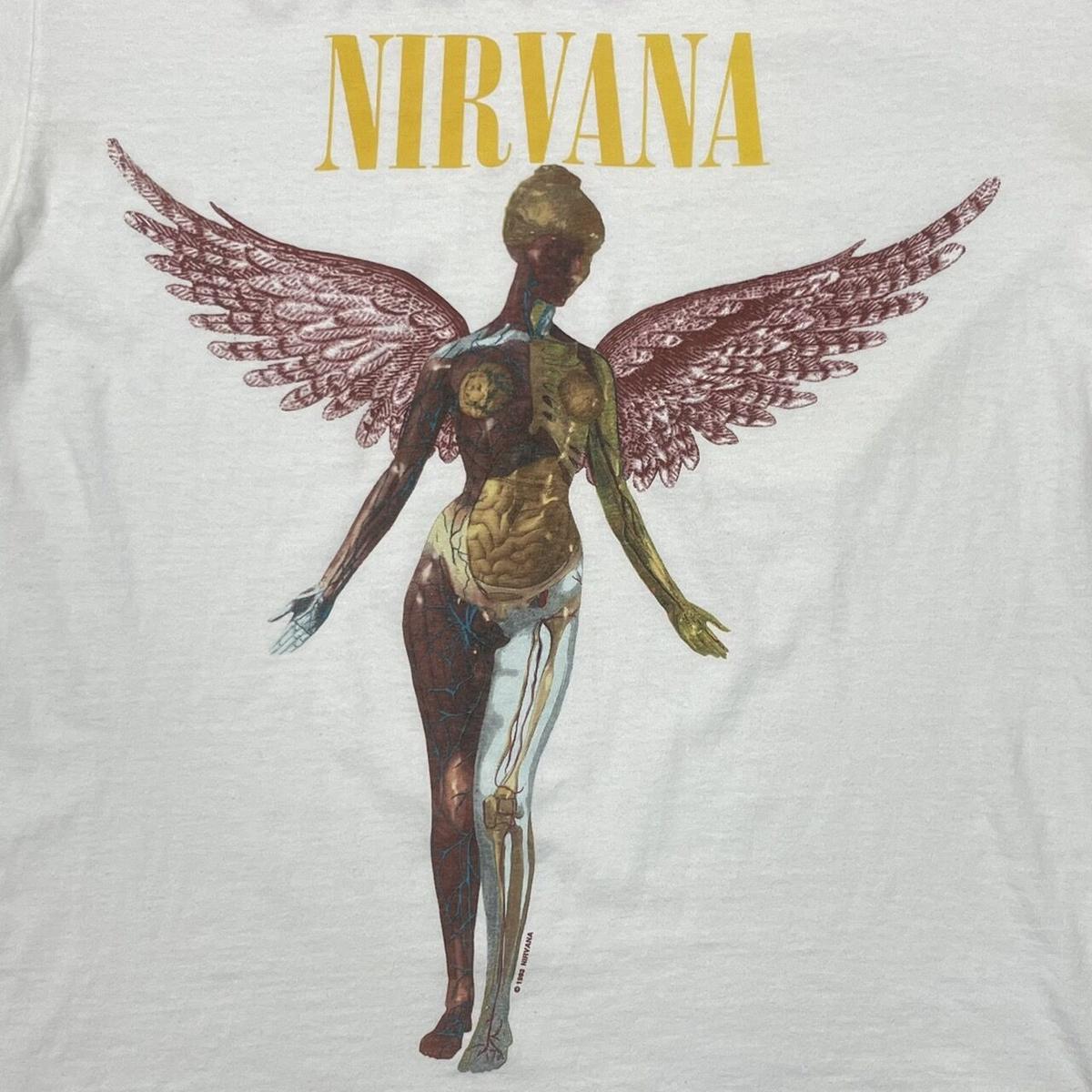 NIRVANA IN UTERO 1993 WILD OATS XL 7642 | great...