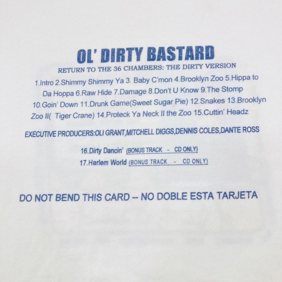 Ol' Dirty Basterd RETURN TO THE 36 CHAMBERS ID ...
