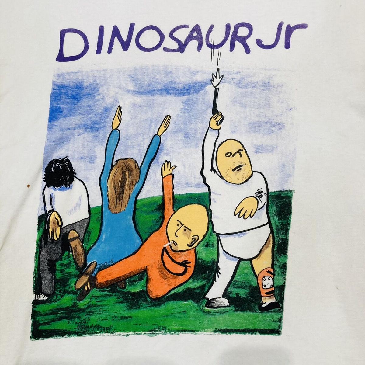 DINOSAUR Jr WITHOUT A SOUND BACK COVER DESIGN W...