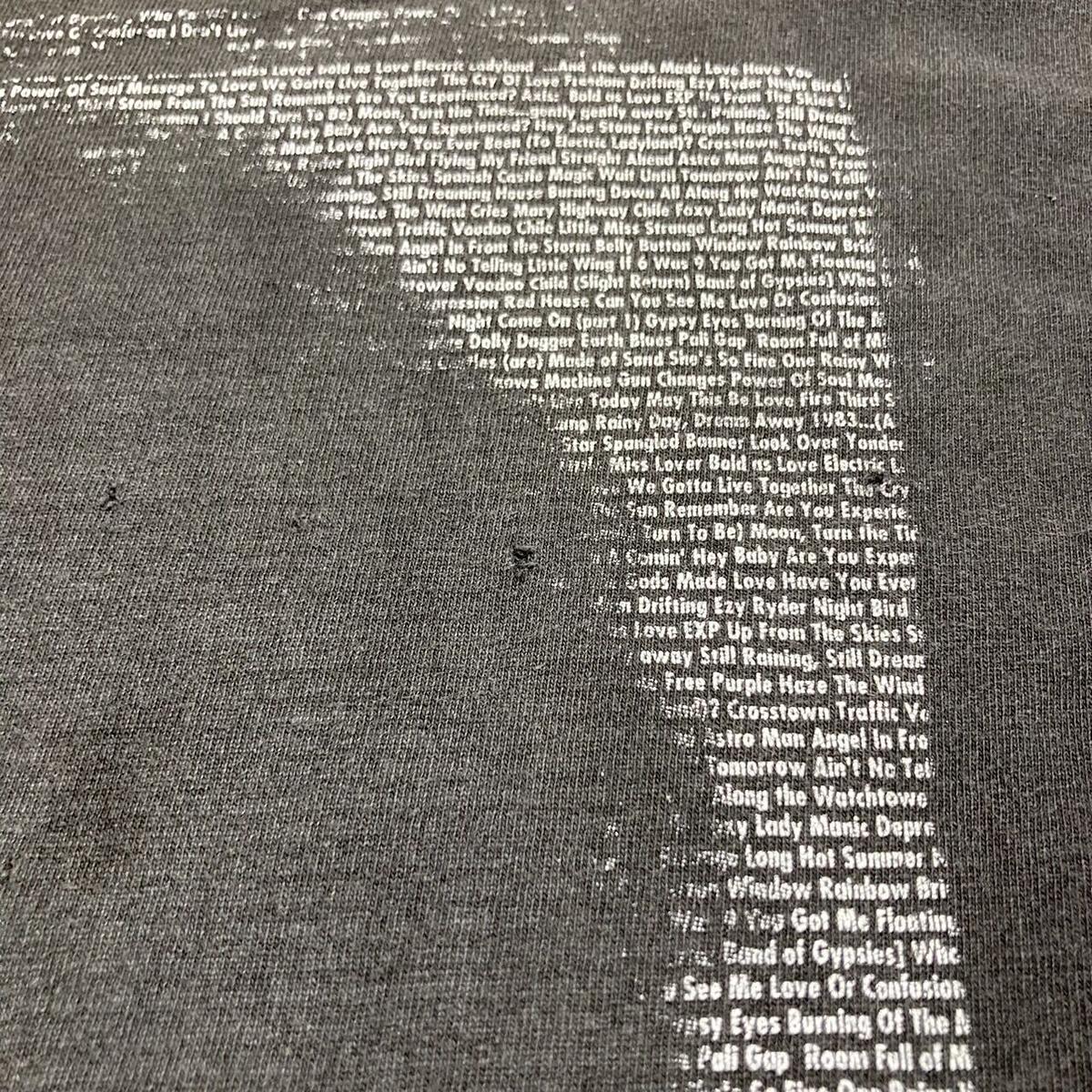 JIMI HENDRIX TEXT FACE FITS XL 1907 | greatLAnd...