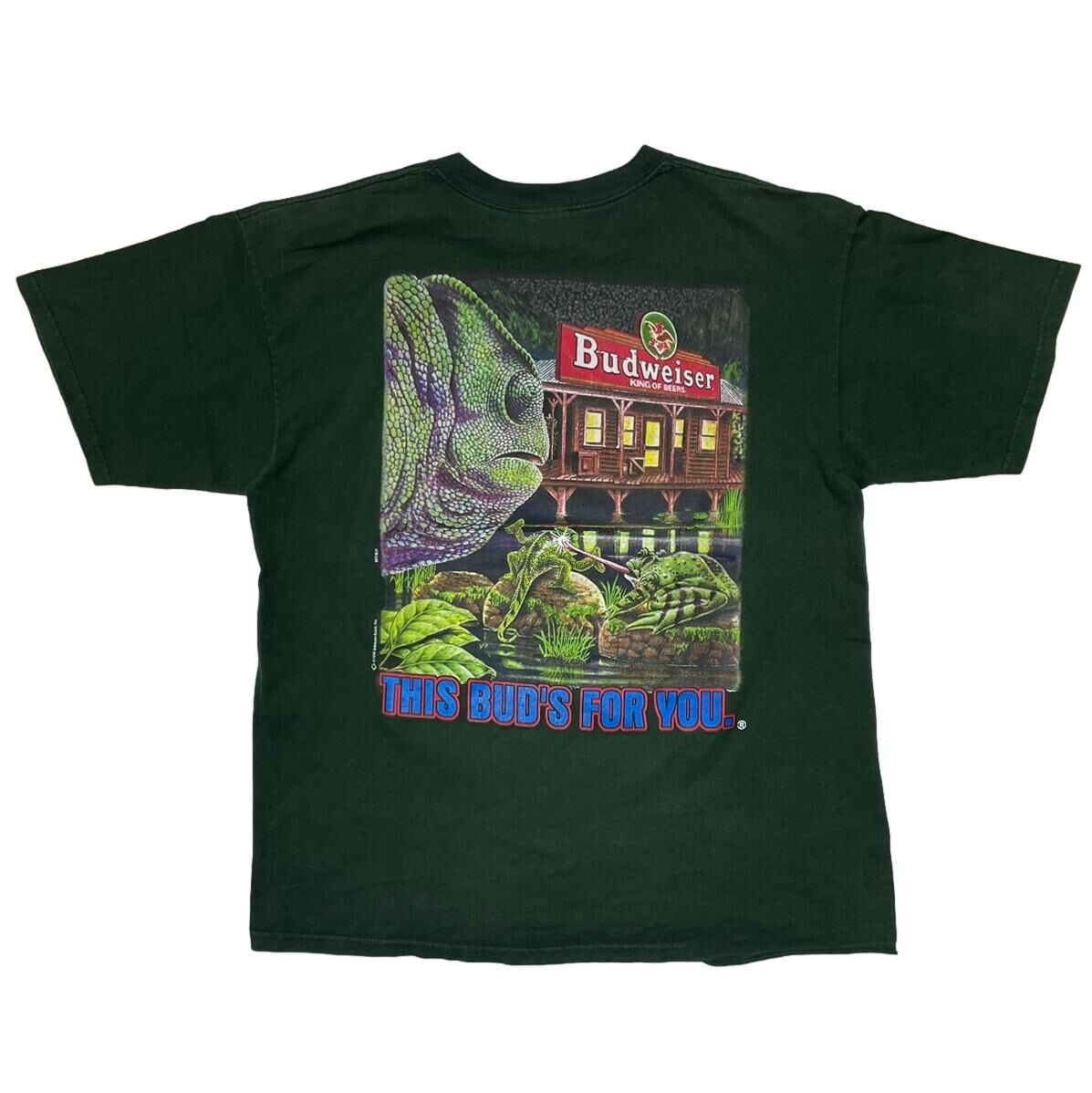 Budweiser CHAMELEON&FROG 1999 THIS BUD'S FOR YO...