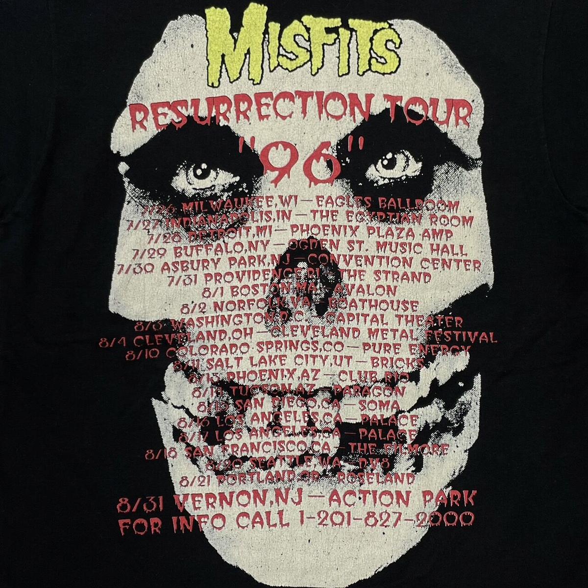 MISFITS RESURRECTION TOUR 1996 LARGE 3593 | gre...
