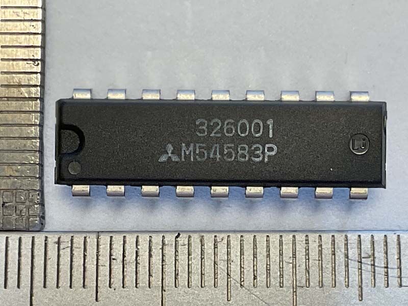 DIP 8-UNIT 400mA ダーリントントランジスタアレーIC M54583P 三菱