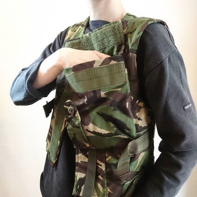 【British Army 90's Body Armor Vest DPM DeadStoc...