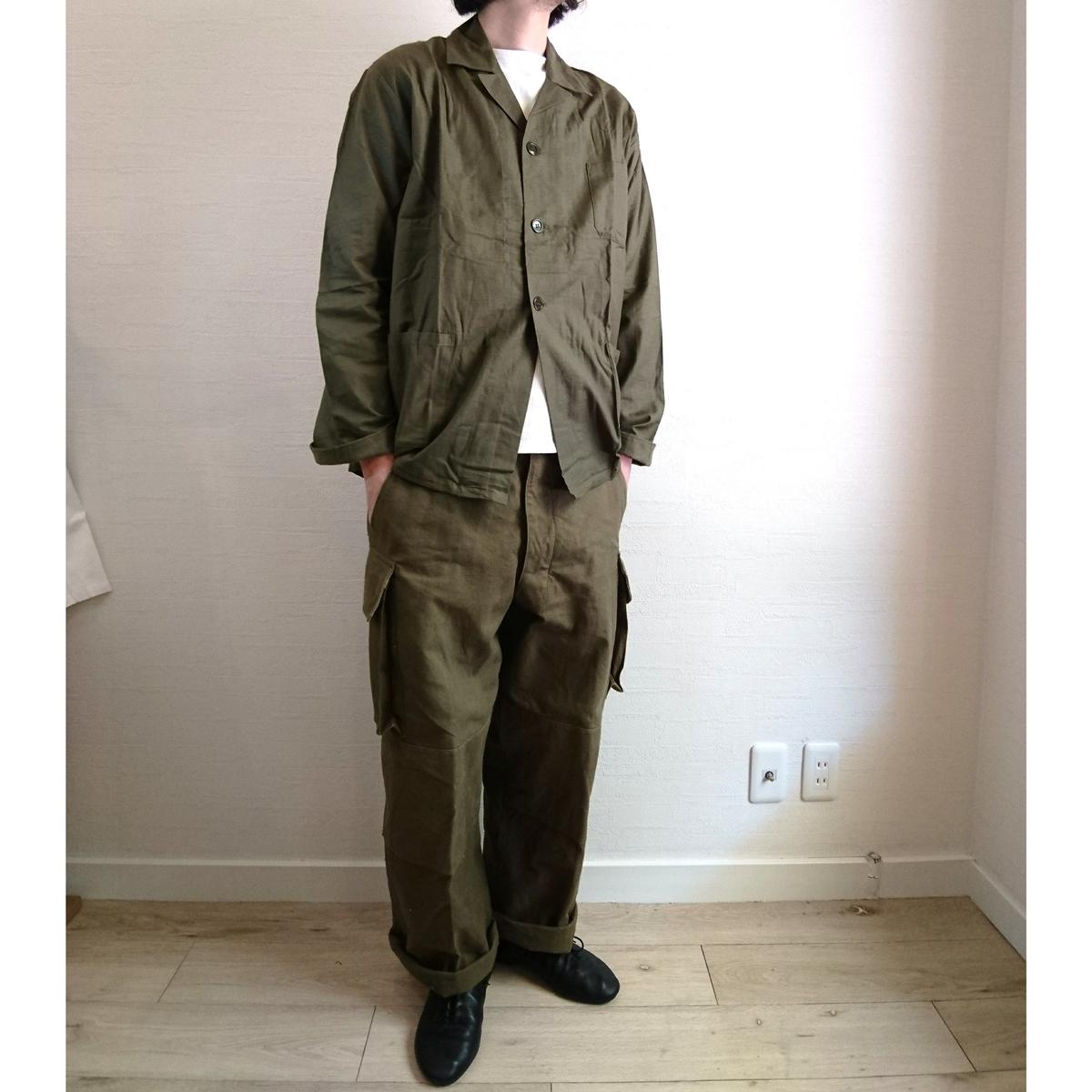 【Netherlands military Work Jacket DeadStock】オラン...