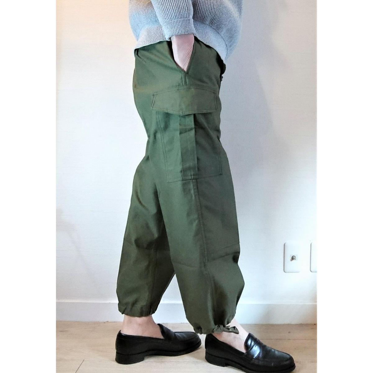 【Belgium Army M-88 Field Pants Remake Pocket De...