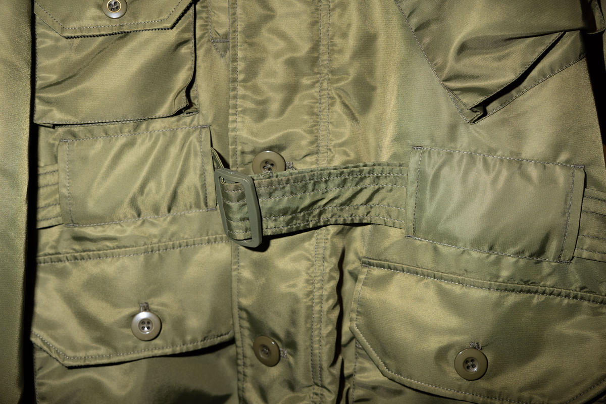 DEVILOCK x ハンバーグ師匠コラボレーション N-3Bタイプバイカージャケット (カー...