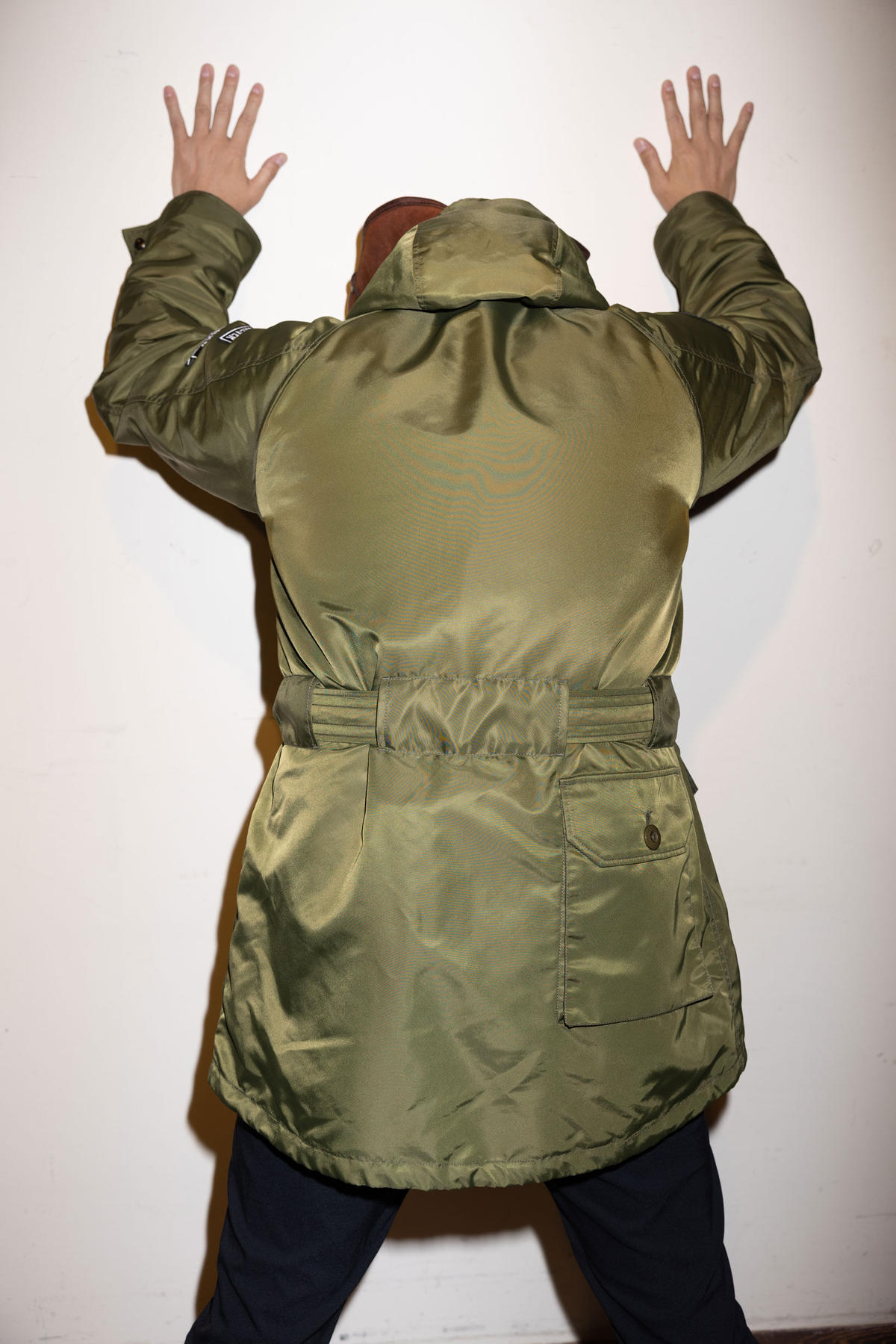 DEVILOCK x ハンバーグ師匠コラボレーション N-3Bタイプバイカージャケット (カー...