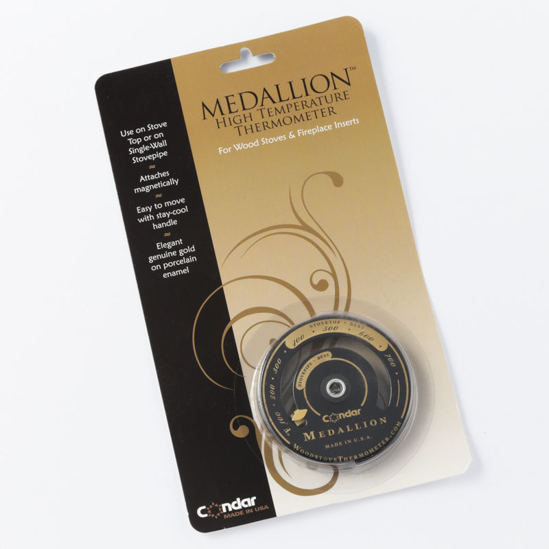 CONDAR MEDALLION 薪ストーブ温度計 | Hearth and Home 暖炉家