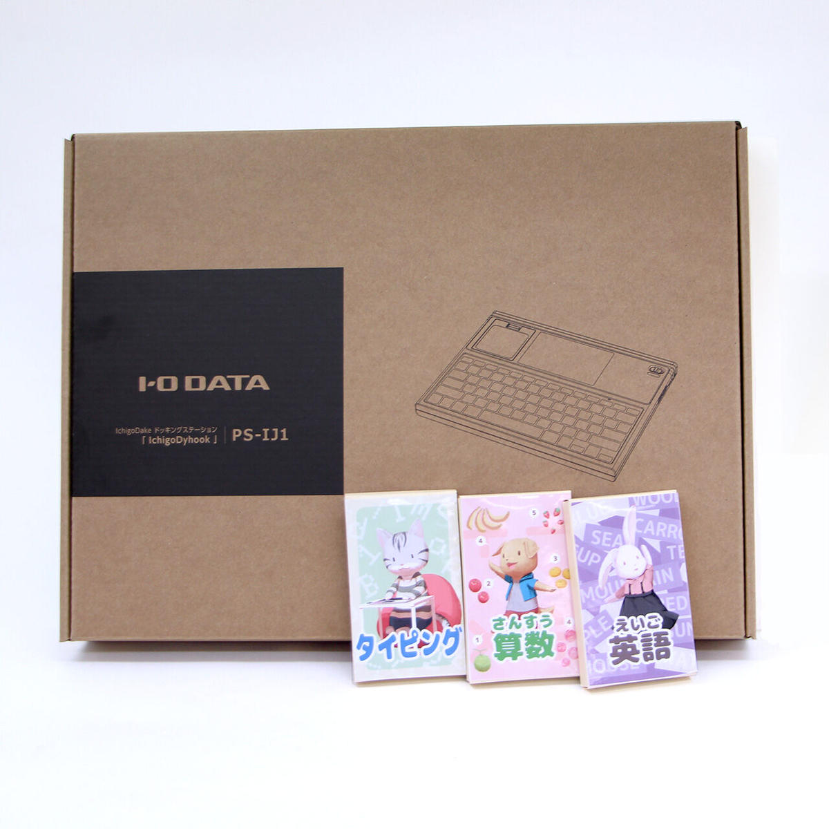 IchigoDake&IchigoDyhookで学べる タイピング・算数・英語学習セット
