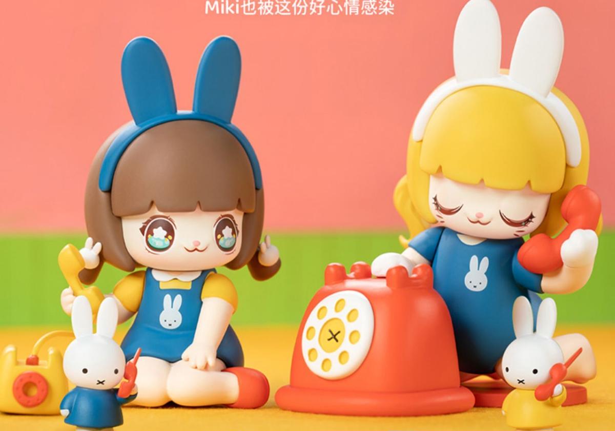 【予約販売：3月中旬～3月下旬 お届け予定】52TOYS KIMMY&MIKI x Miffy...