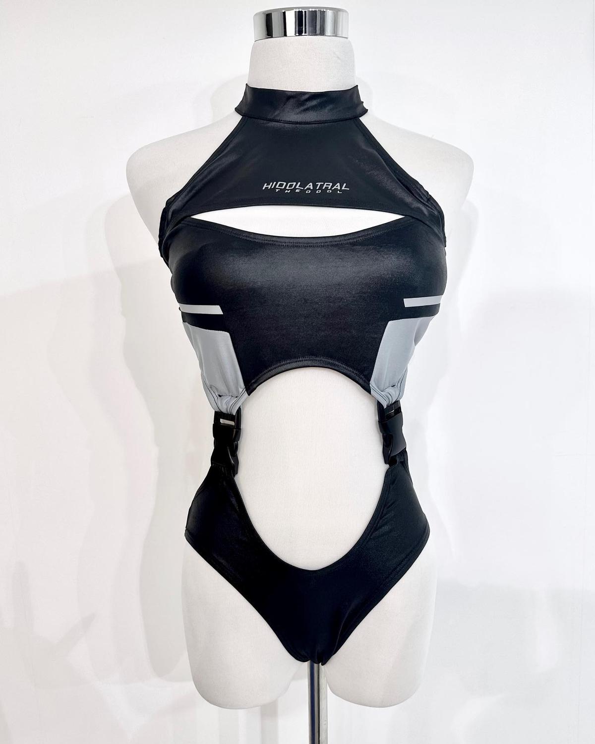 《サイバージャージスイムウェア/レオタード 》BLACK | HIDOLATRAL THEODOL