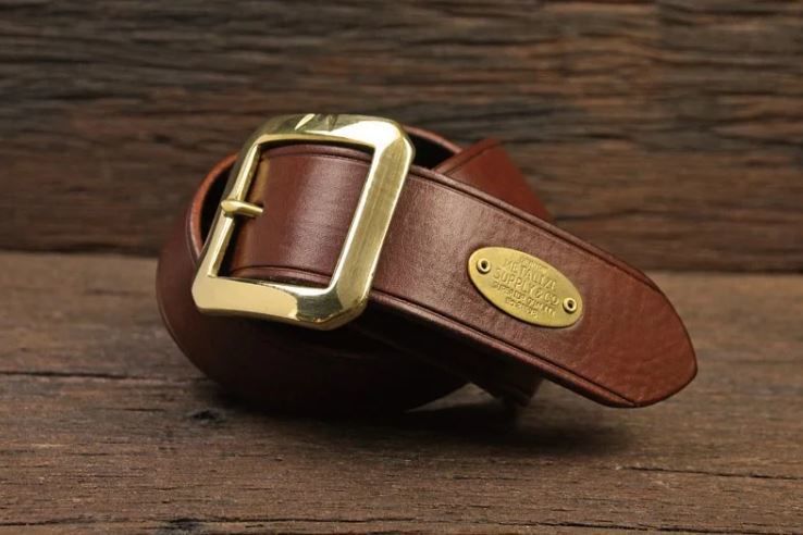 CLASSIC TEA CORE LEATHER BELT | So Glad web store
