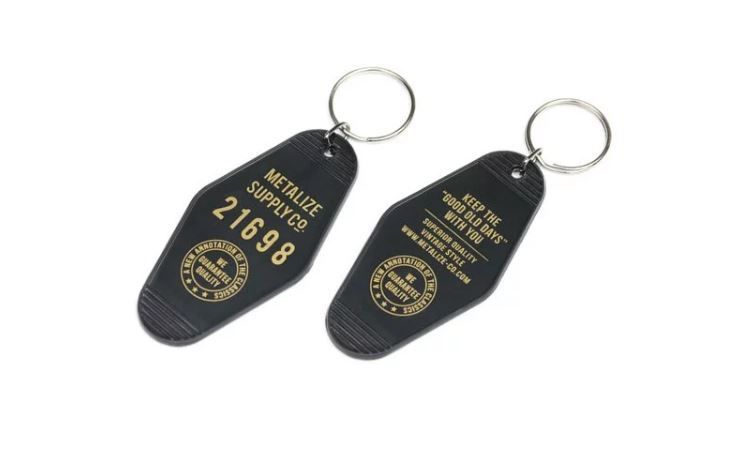 Vintage style motel key tag | So Glad web store