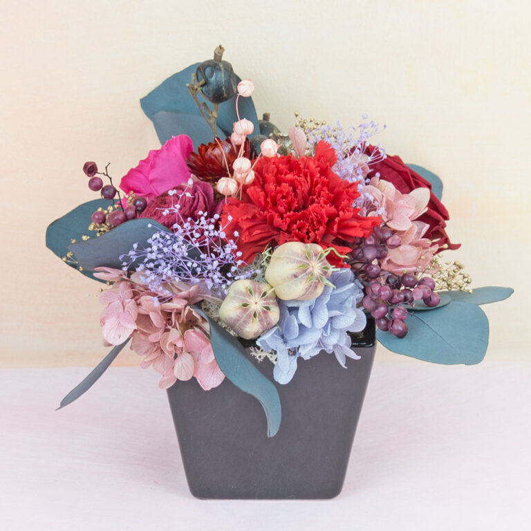 PMOR-M-01 プリザーブドフラワー アレンジメント | イロトリドリ