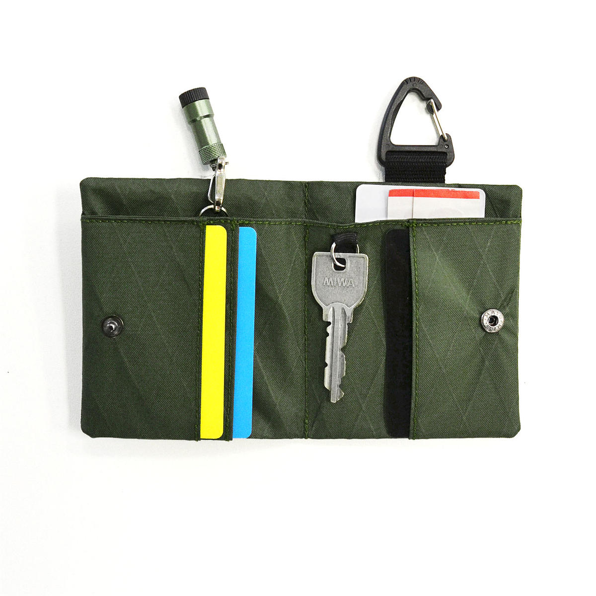 outdoor WALLET（ダークグリーン） | IT'S ALL LIGHT!