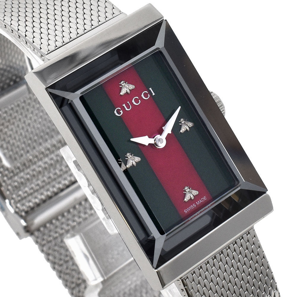 GUCCI グッチ YA147401 G FLAME Gフレーム マザー オブ パール 腕時計...