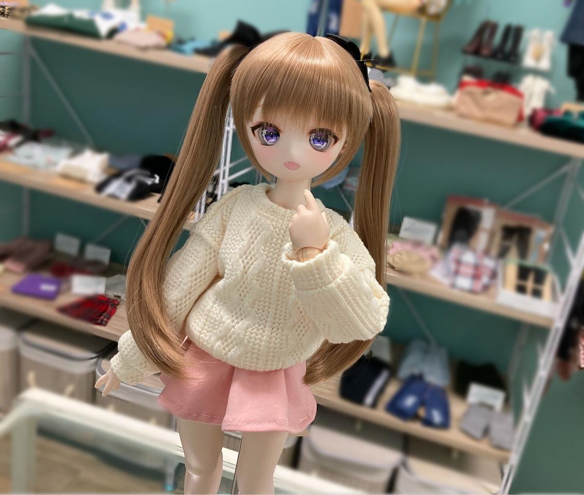 リボンストレートツインテール | Doll Fashion - Izu Liqueur