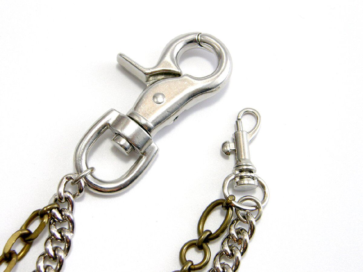 Johnny FROST / ジョニー フロスト ウォレットチェーン アメリカ軍 国防勲章 米...