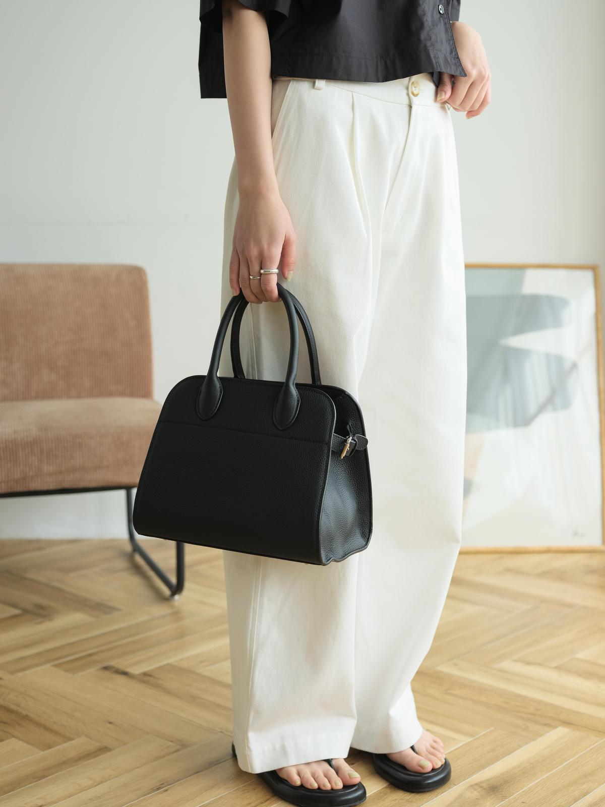 SIDE BELT BOSTON BAG middle | JISTORY