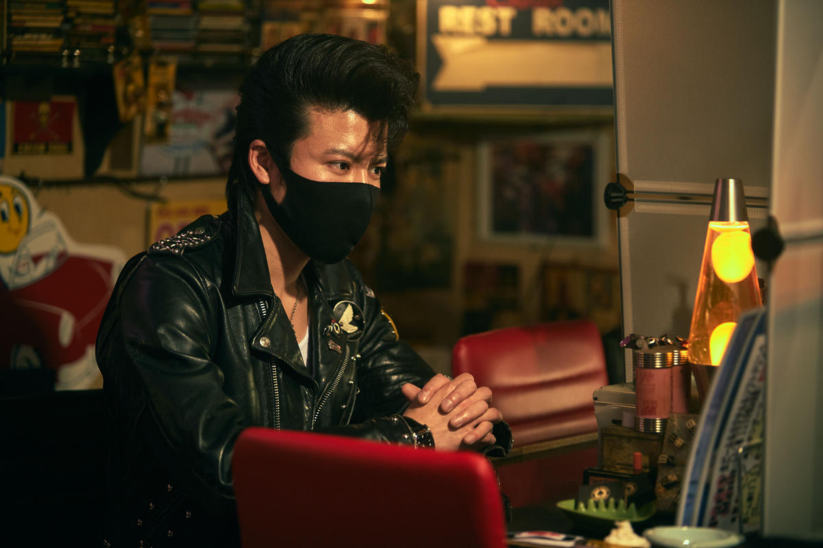 Johnny Pandora Face Mask (Gold) / オリジナルマスク (ブラッ...