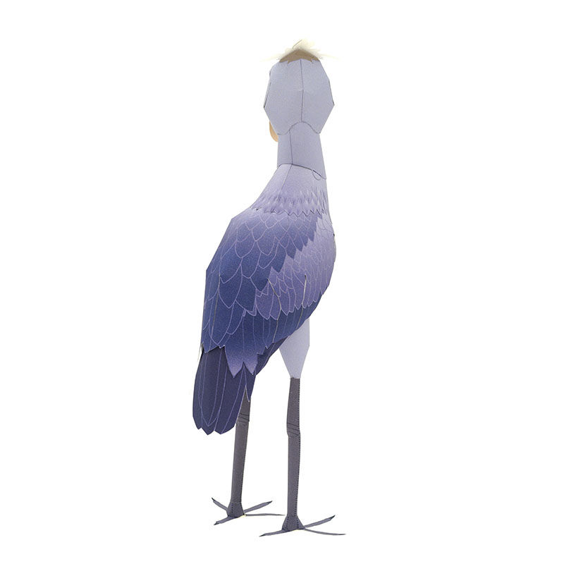ハシビロコウ：Shoebill （紙工作キット） | KeiCraft Online Shop