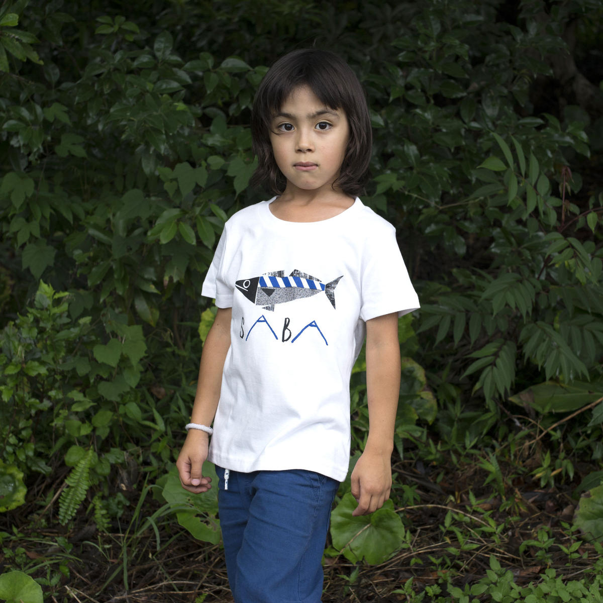 KIDS】SABA Tシャツ（白） | Gallery KIANU