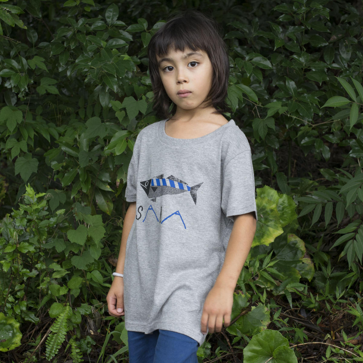 KIDS】SABA Tシャツ（グレー） | Gallery KIANU