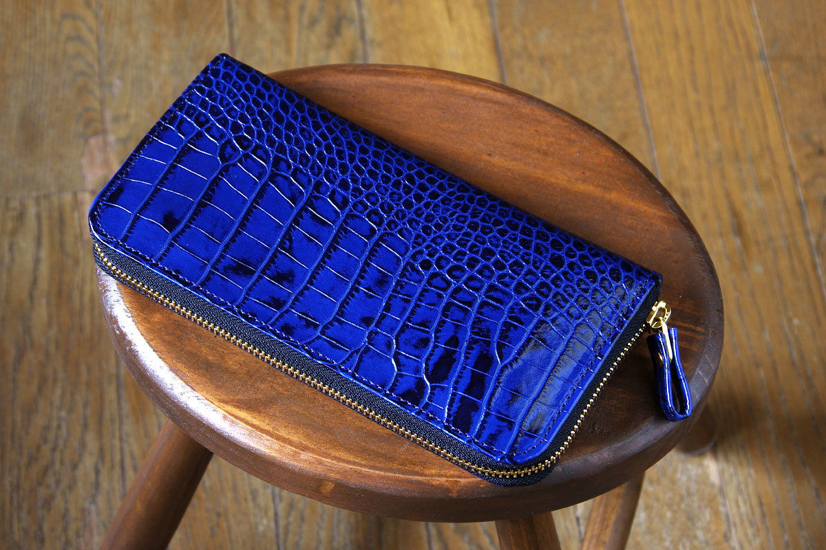 《LEO》ラウンドジップロングウォレット スリム | KIKUCHI LEATHER