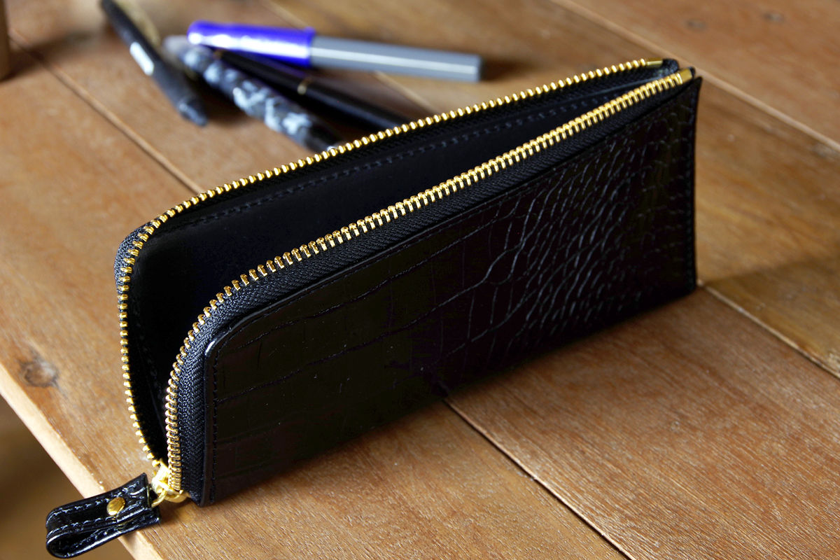 《LEO》L型ジップペンケース | KIKUCHI LEATHER